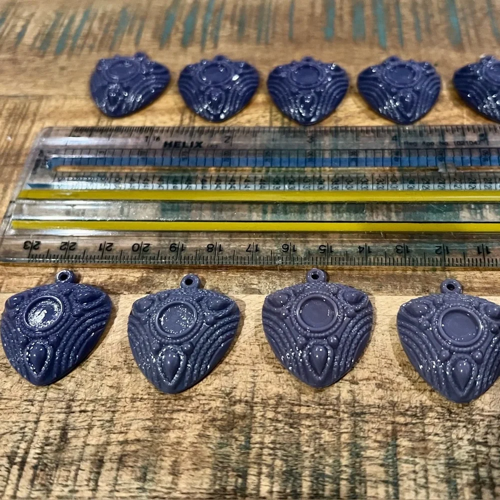 Vintage | Office | 32 German Acrylic Jewelry Making Components Lot Of ...